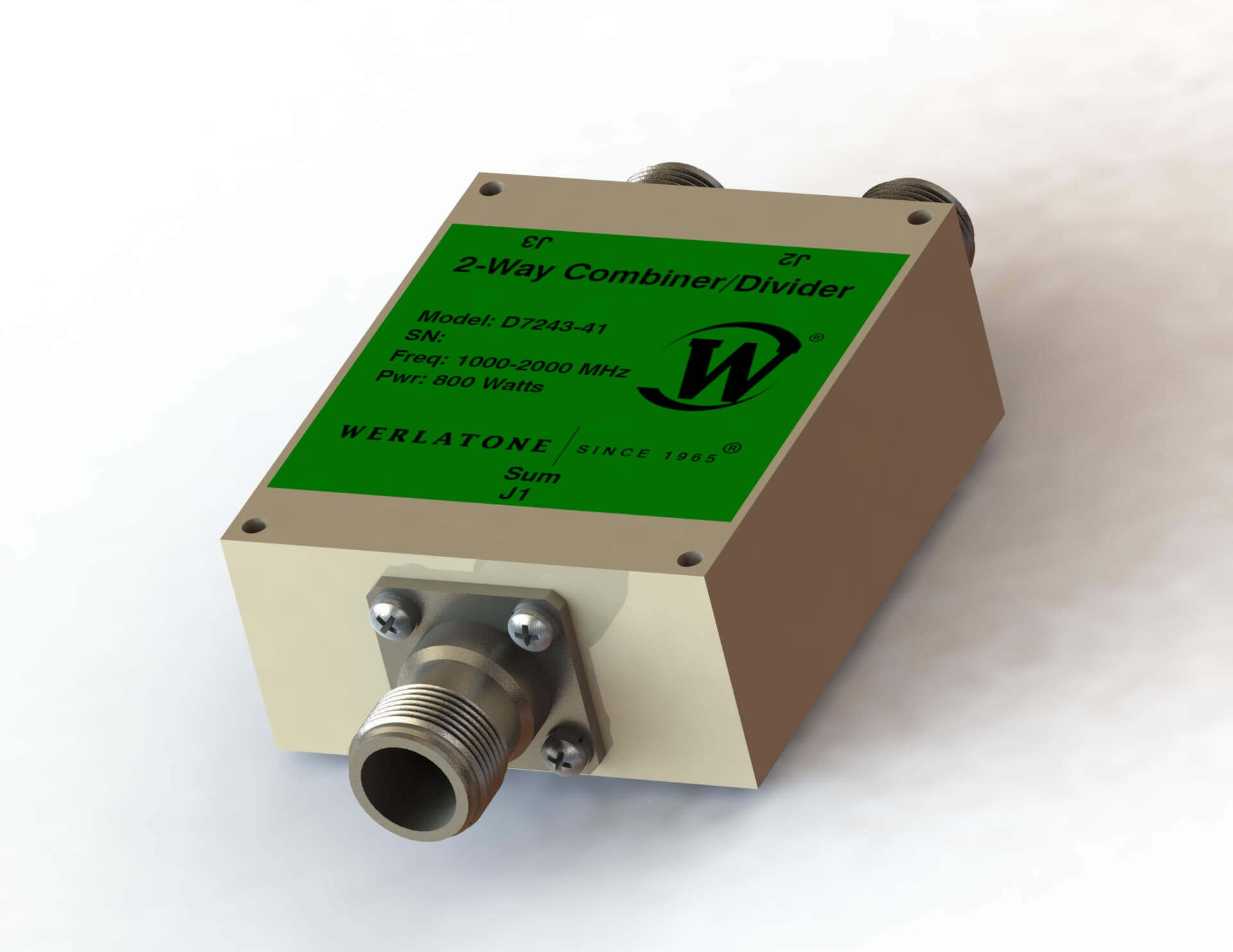 RF Combiner - Model D7243 - 2-Way Combiner/Divider