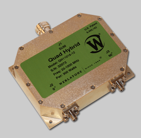 RF Hybrid Coupler - QH11015 - Connectorized 90° Hybrid